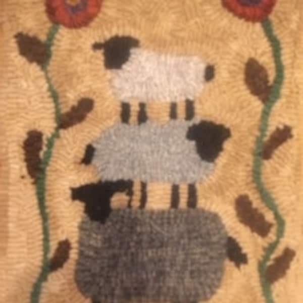 Sheep Rug Hooking Pattern - Etsy