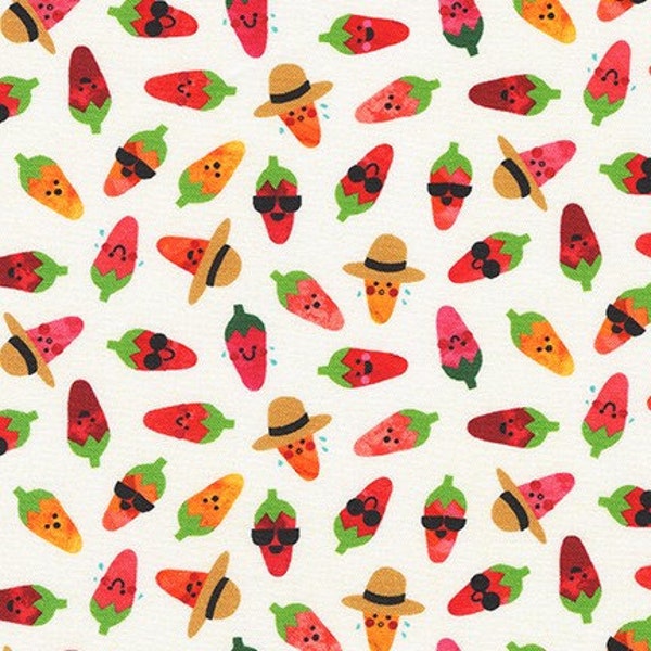 Chili Pepper Fabric - Etsy