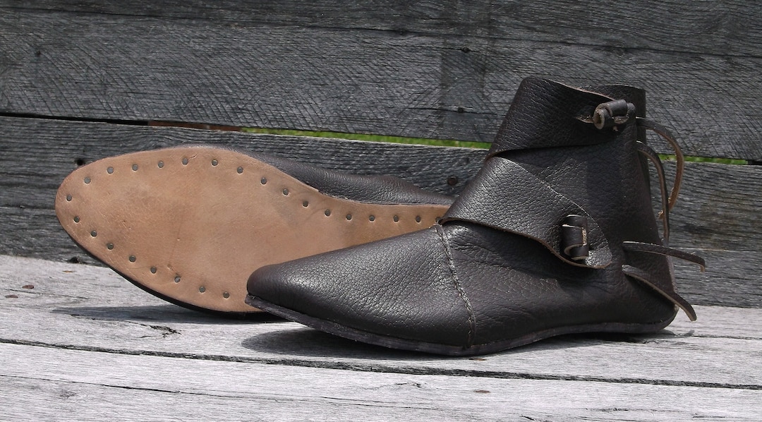 Viking 2 Toggle Boots Reinforced Heel Mens Dark Brown - Etsy