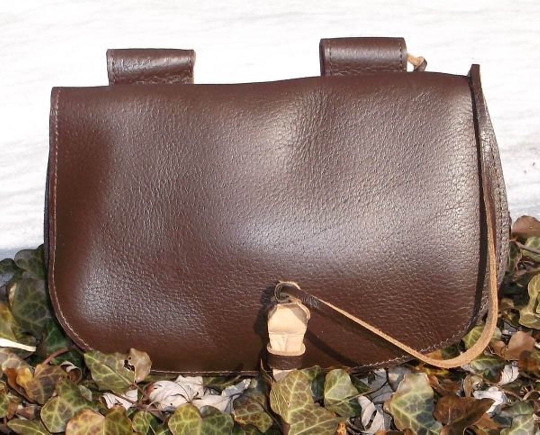 Viking Style Pouch Medieval Dark Brown - Etsy