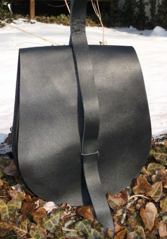 Birka Viking Style Pouch Medieval Black - Etsy