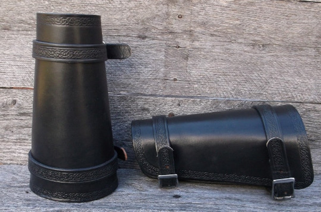 Kinsmen Bracers Arm Armor Viking Armor Pair 2 Leather Armor - Etsy