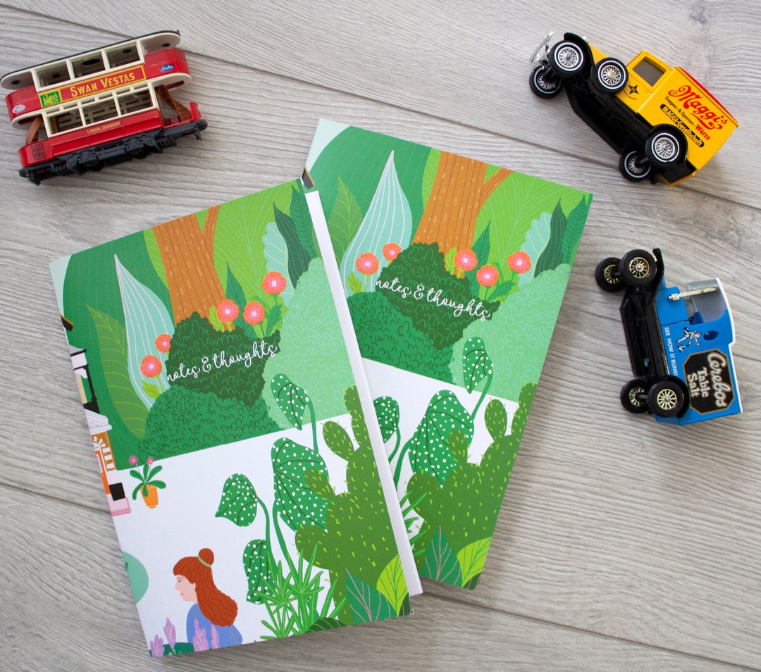 Hampton Notebook, Gardens Notebooks, Quirky Style Notebooks ...