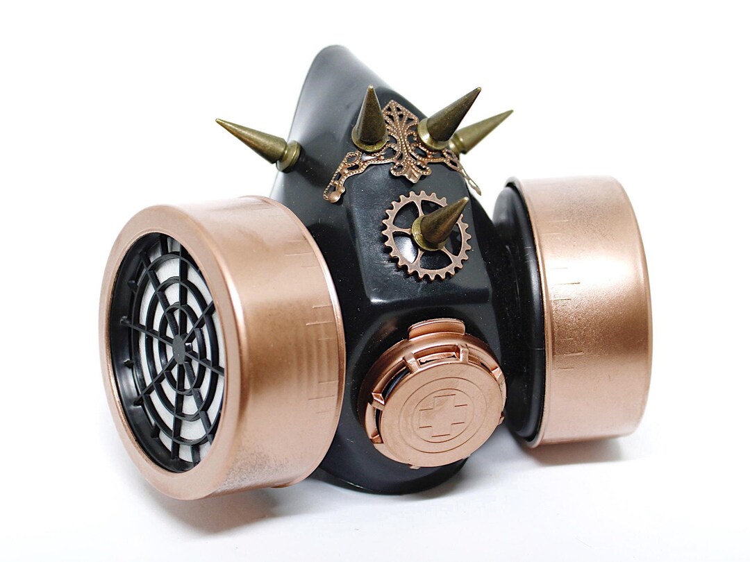 Fallout Wasteland Functional Gas Mask in Copper , Steampunk Zombie Post ...