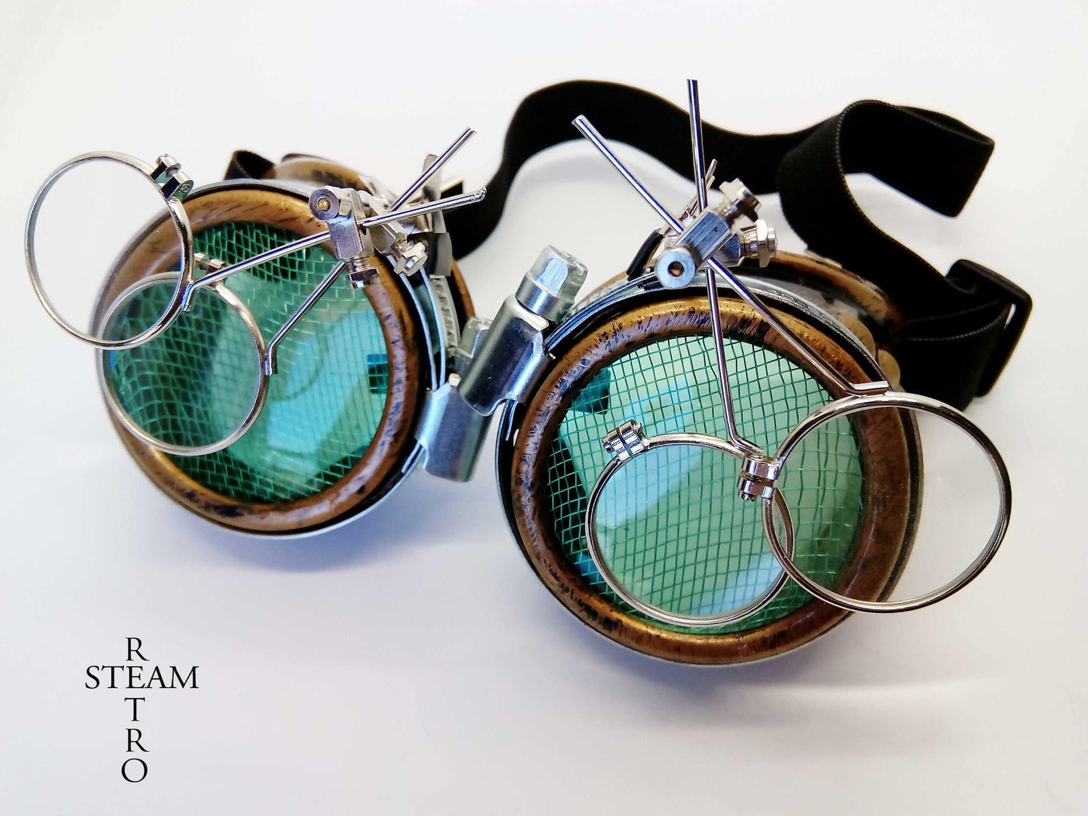 Steampunk Goggles Glasses AVIATOR Cyber Gothic Welder Glasses - Etsy