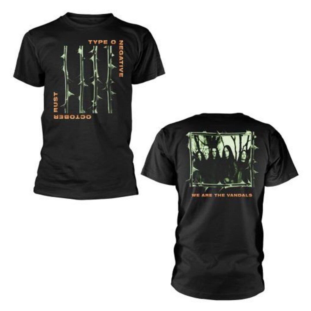 Type O Negative T-shirt - October Rust T-shirt - We Are the Vandals T ...