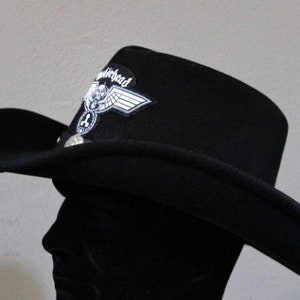 Motorhead - Motorhead Cowboy Hat - Cowboy Hat - Wool Cowboy Hat - Lemmy ...