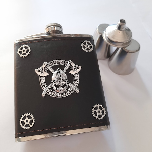 Steampunk Flask - Etsy