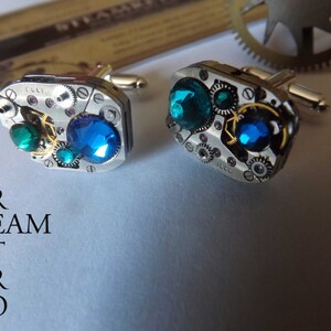 Mens Cufflinks Steampunk Cufflinks Mens Gifts Mens - Etsy