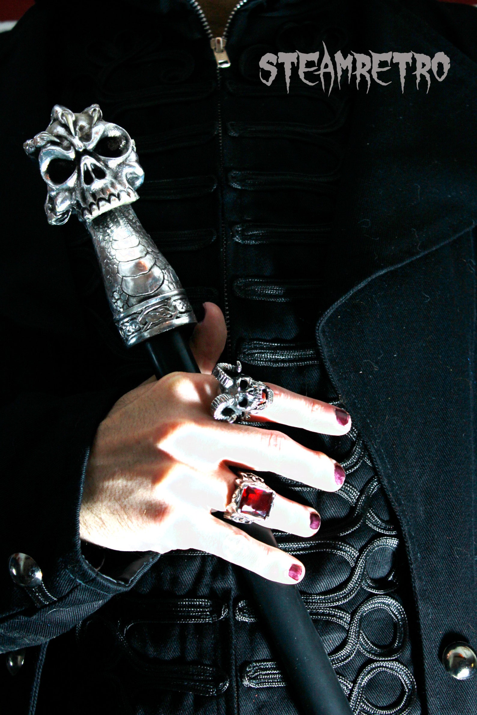 Gothic Coat - Gothic Tailcoat - Mens Gothic Coat - Gothic Jacket ...