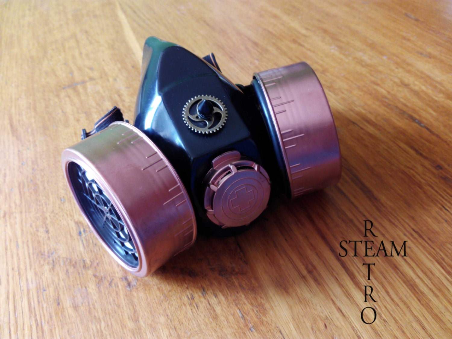 Fallout Wasteland Functional Gas Mask in copper Steampunk | Etsy