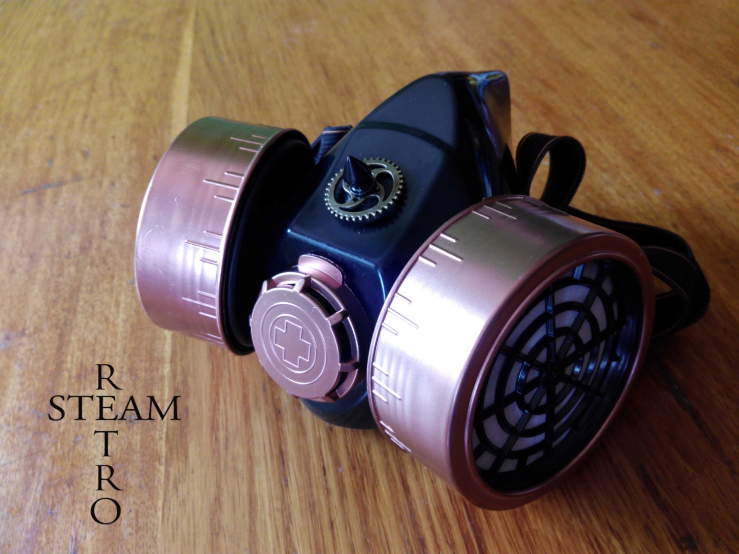 Fallout Wasteland Functional Gas Mask in copper Steampunk | Etsy