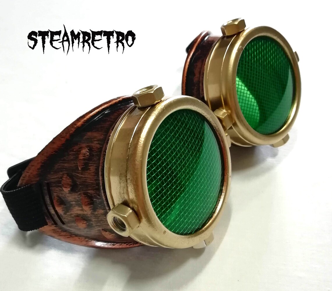 Steampunk Steampunk Goggles Cybergoth Goggles Goggles - Etsy