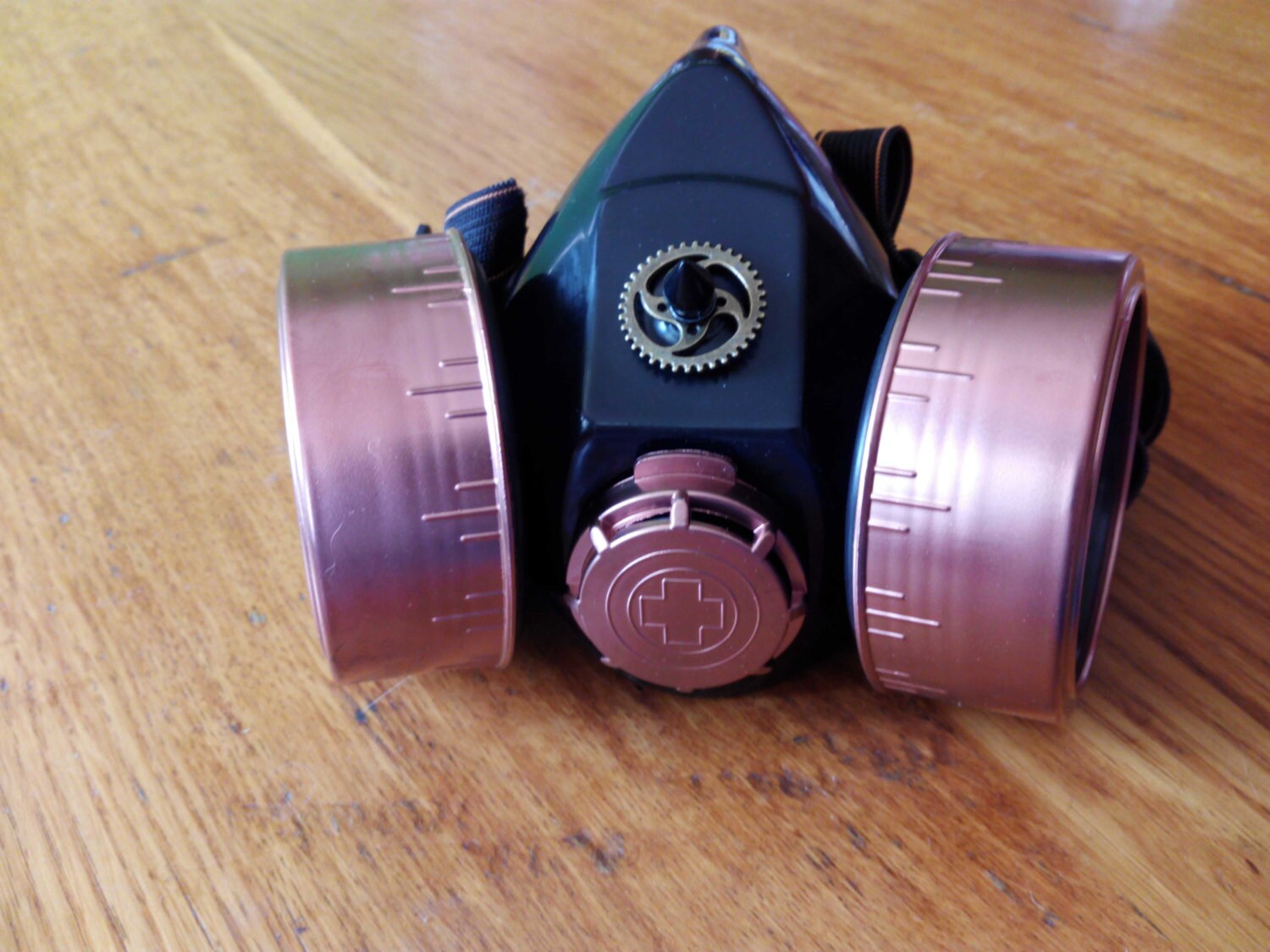 Fallout Wasteland Functional Gas Mask in copper Steampunk | Etsy
