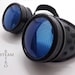 Blue Steampunk Goggles Burning Man Mad Max Dieselpunk Goggles Goggles ...