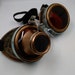 Copper Steampunk Goggles With Loupe Red Multi Lens Mad - Etsy