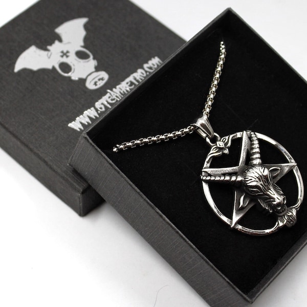 Pentagram Necklace - Etsy