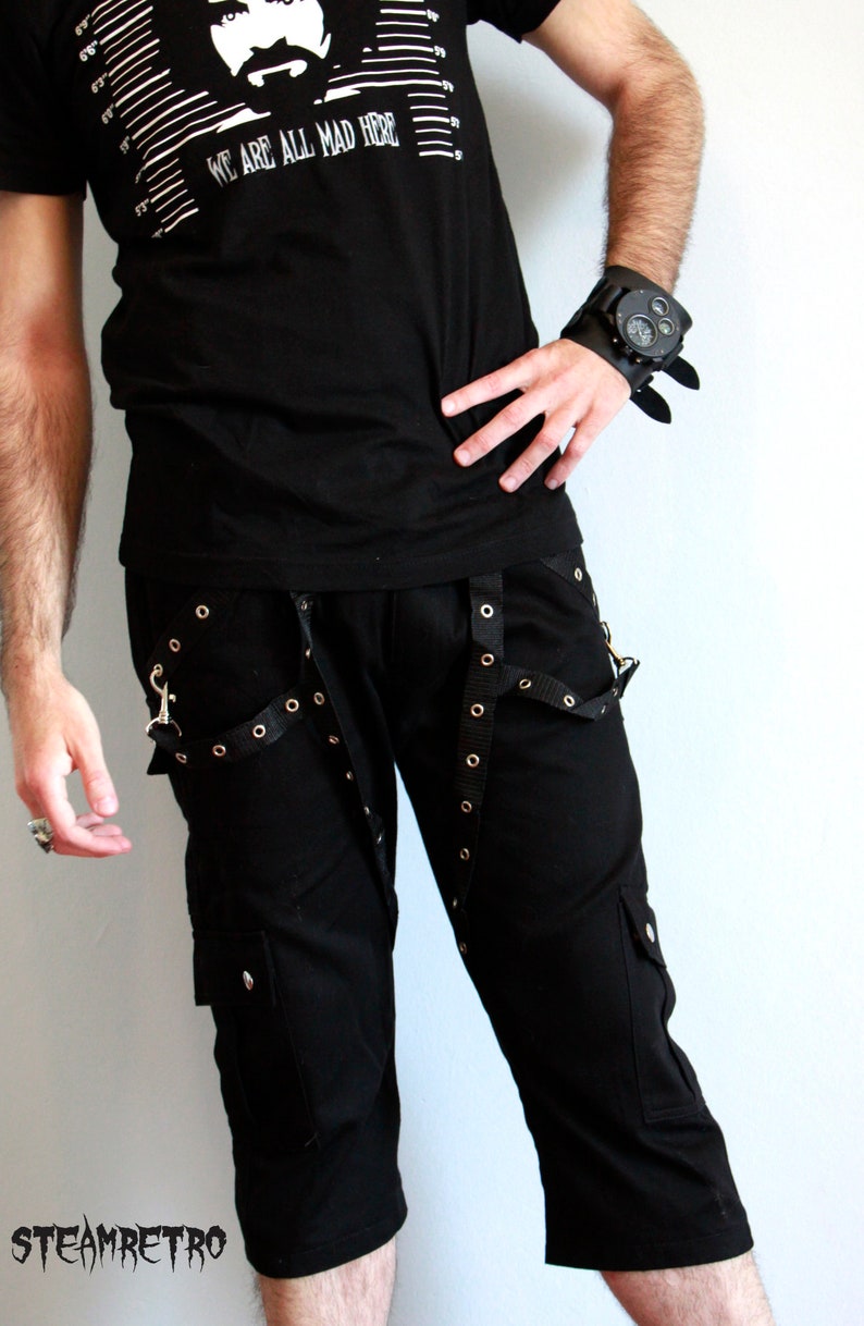 Goth Shorts - Gothic Shorts ·EBM Shorts - Darkwave Shorts - Punk Shorts ...