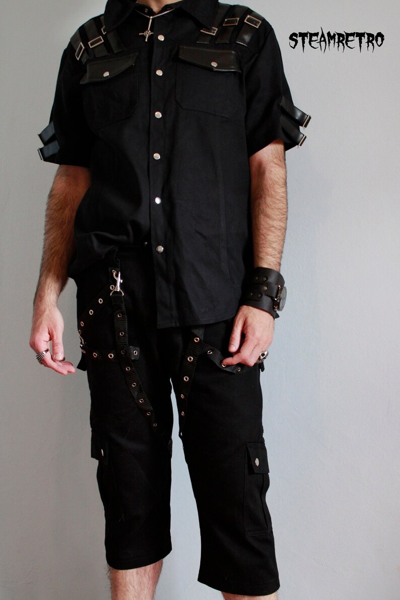 Goth Shorts - Gothic Shorts ·EBM Shorts - Darkwave Shorts - Punk Shorts ...