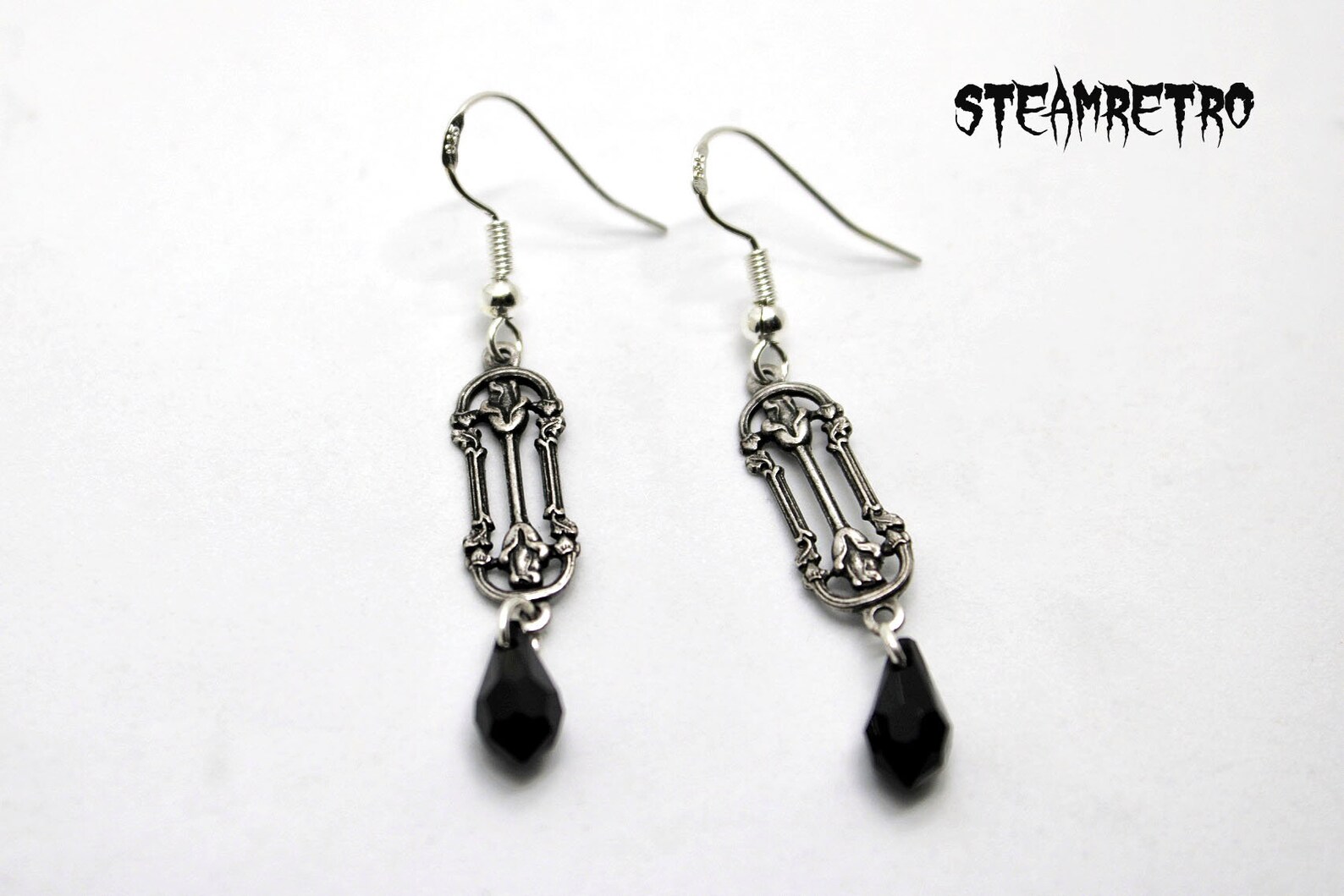 Gothic Earrings Goth Earrings Victorian Earrings Gothic - Etsy