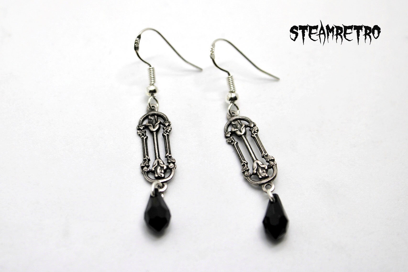 Gothic Earrings - Goth Earrings - Victorian Earrings - Gothic Jewellery ...