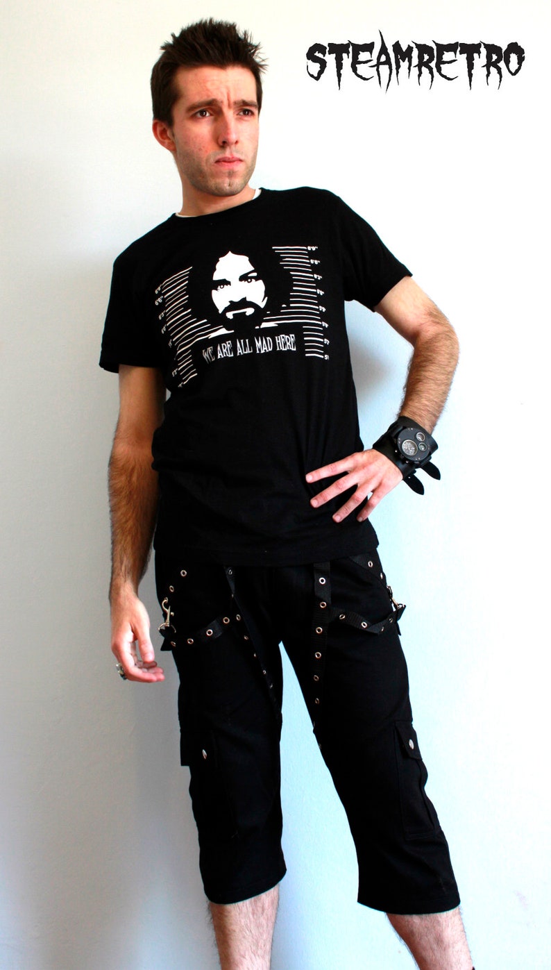 Goth Shorts - Gothic Shorts ·EBM Shorts - Darkwave Shorts - Punk Shorts ...
