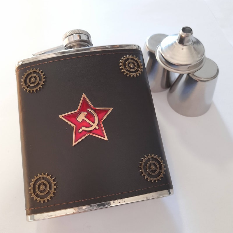 Steampunk Hip Flask - Etsy UK