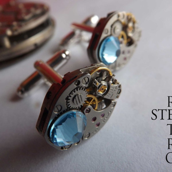 Steampunk Cufflinks - Etsy Canada