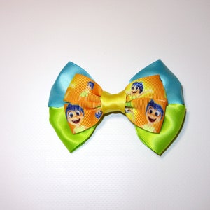 Joy Inside Out Inspired Cosplay Hair Bow Disneybound - Etsy