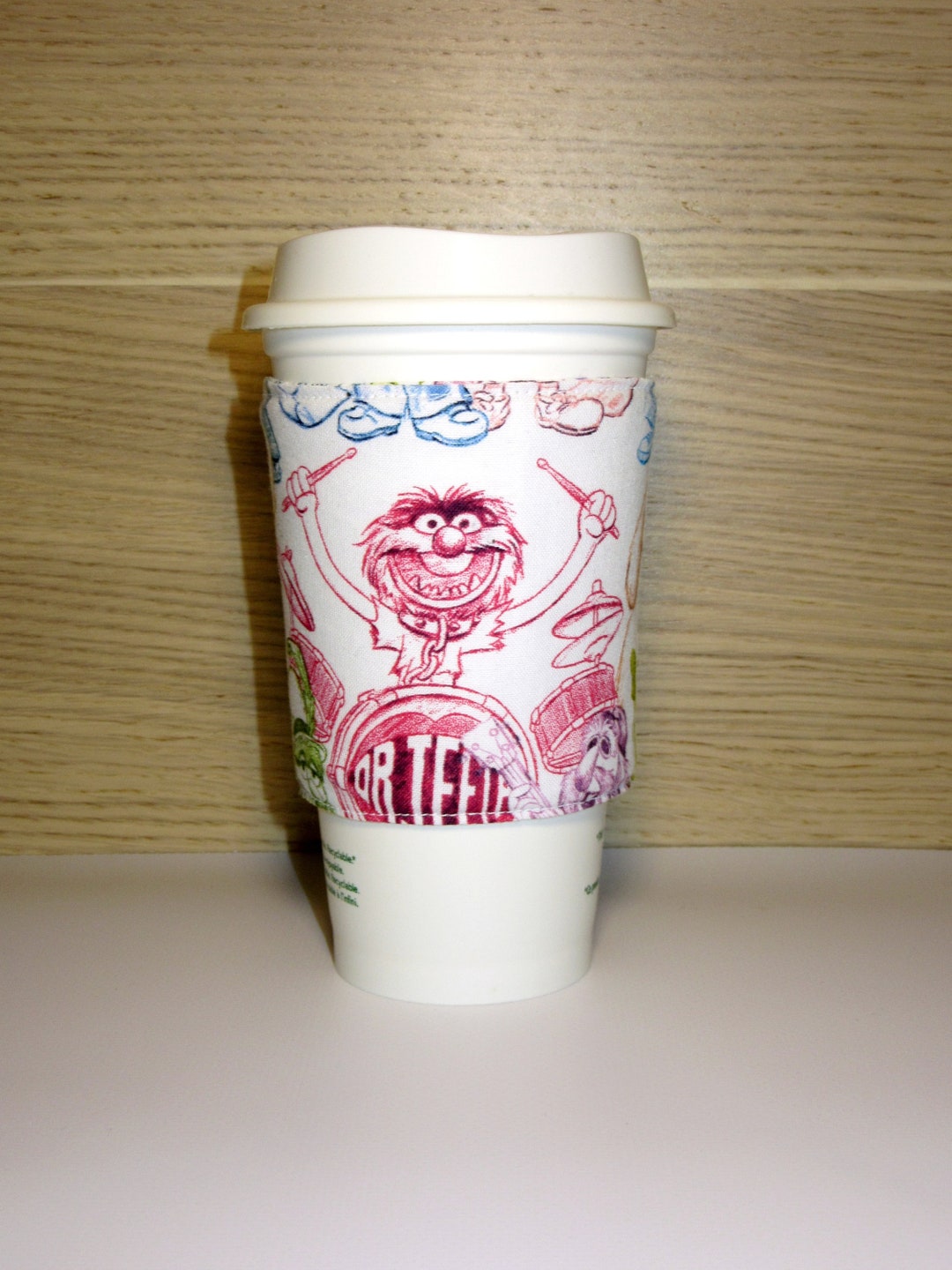 The Muppets Fabric Reusable Coffee Cozy Sleeve - Etsy