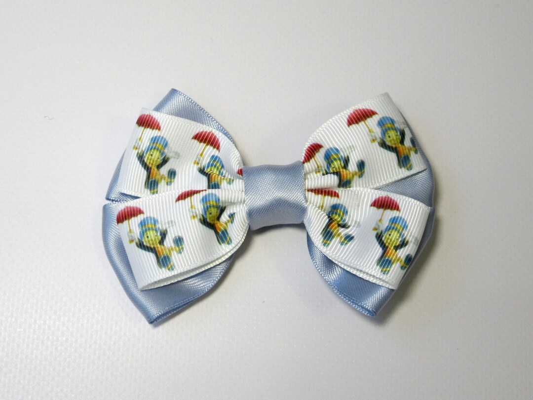 Jiminy Cricket Grosgrain Cosplay Hair Bow Disneybound - Etsy