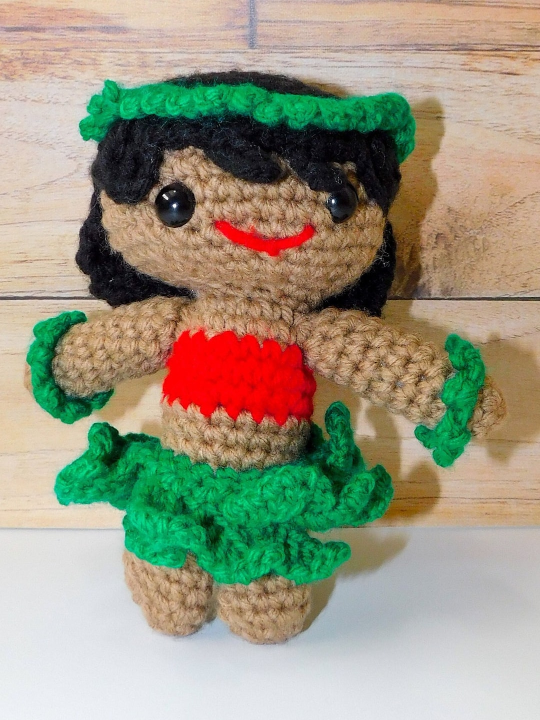 Lilo Hula Princess Pal Amigurumi Crochet Doll. Lilo and Stitch - Etsy
