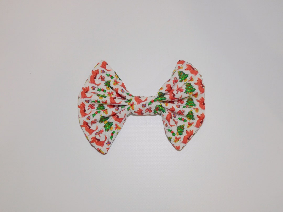 How the Grinch Stole Christmas Max Fabric Hair Bow - Etsy