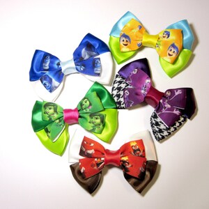 Joy Inside Out Inspired Cosplay Hair Bow Disneybound - Etsy
