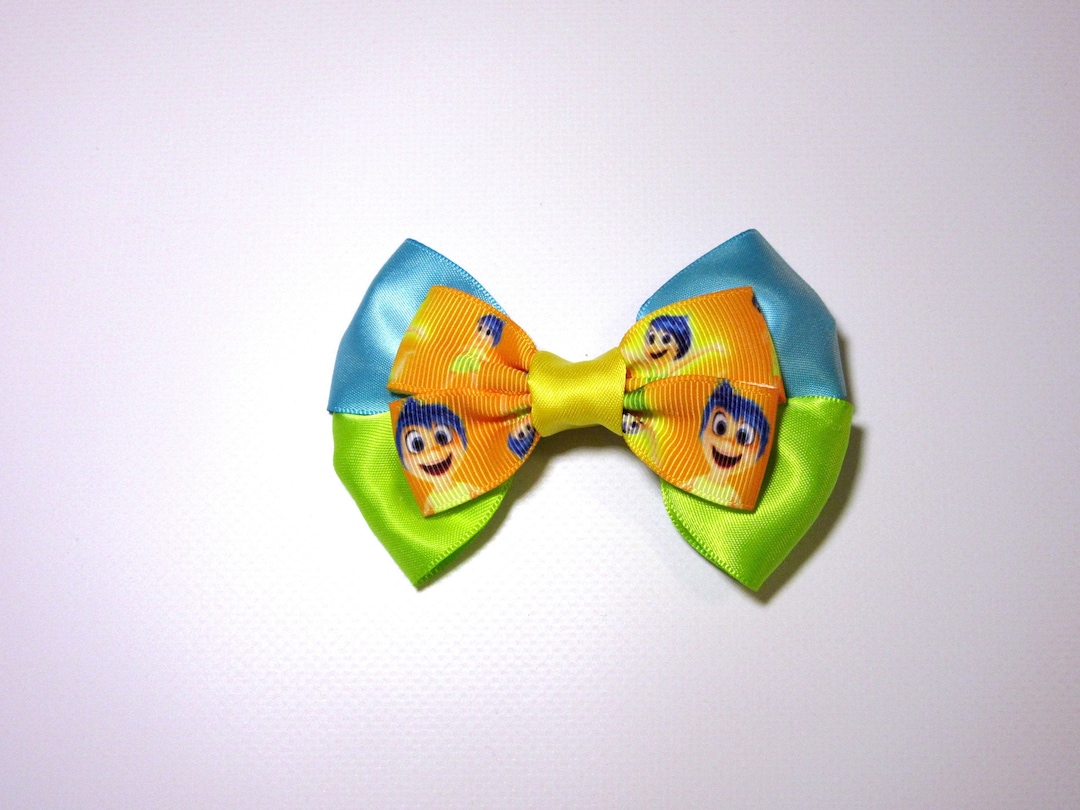 Joy Inside Out Inspired Cosplay Hair Bow Disneybound - Etsy