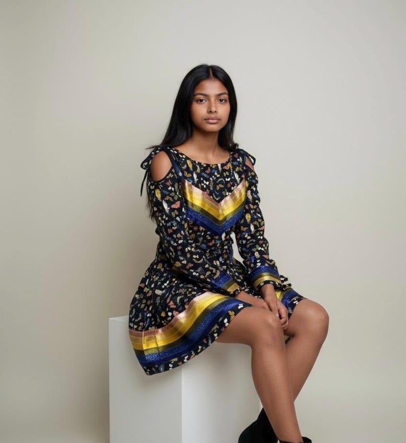 Native American Formal Prom, Graduation, Homecoming Ribbon Dress - Etsy