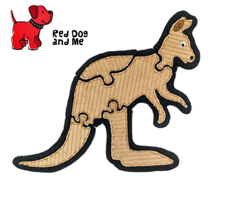 Kangaroo PDF Sewing Pattern 5 Piece Jigsaw Puzzle - Etsy