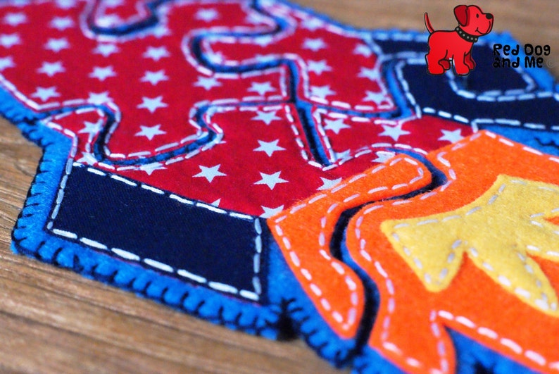 Rocket PDF Sewing Pattern 5 Piece Jigsaw Puzzle - Etsy