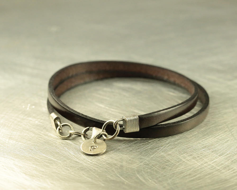 Personalized Bracelet Double Wrap Bracelet Boho Bracelet | Etsy