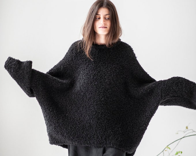 Oversized Sweater, Balloon Sweater, Oversized Jumper, Chunky Sweater ...