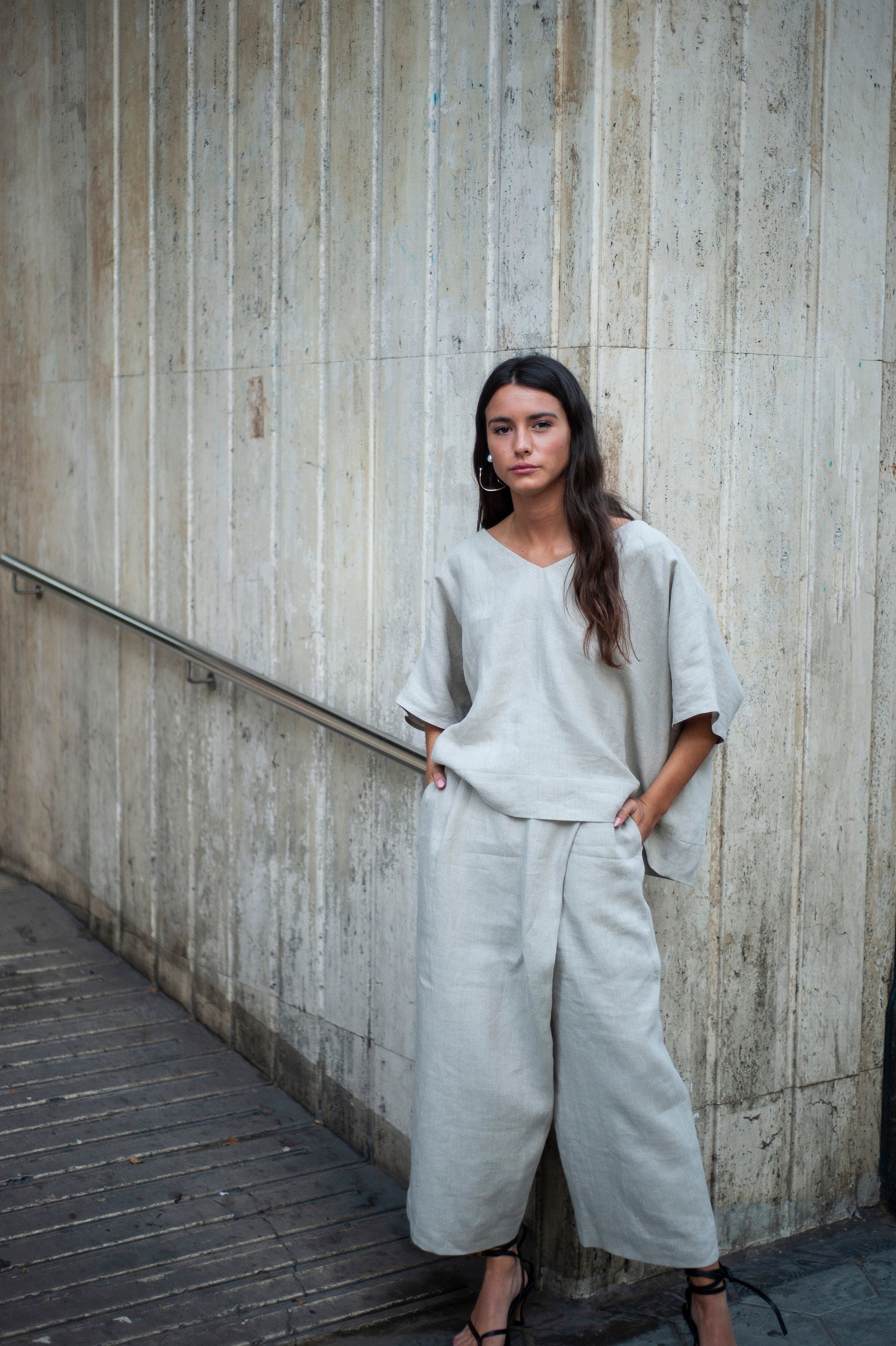 Linen Pants, Linen Trousers, Wide Linen Trousers, High Waist Linen ...