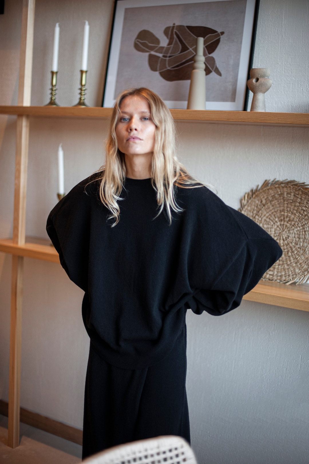 Oversized Lightweight Sweater, Loose Sweater, Oversize Jumper, Knitted ...