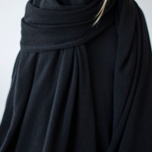 Oversized Merino Scarf, Wool Scarf, Minimalist Scarf, Blanket Scarf ...