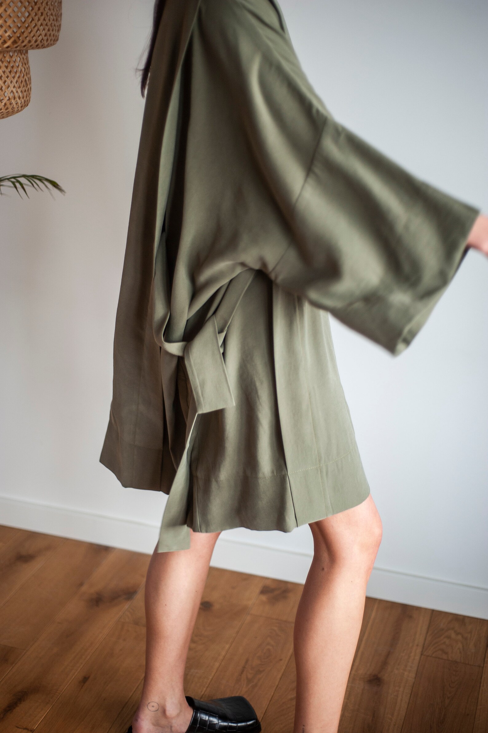 Kimono Dress Tunic Dress Oversized Tunic Dress Kimono Robe - Etsy