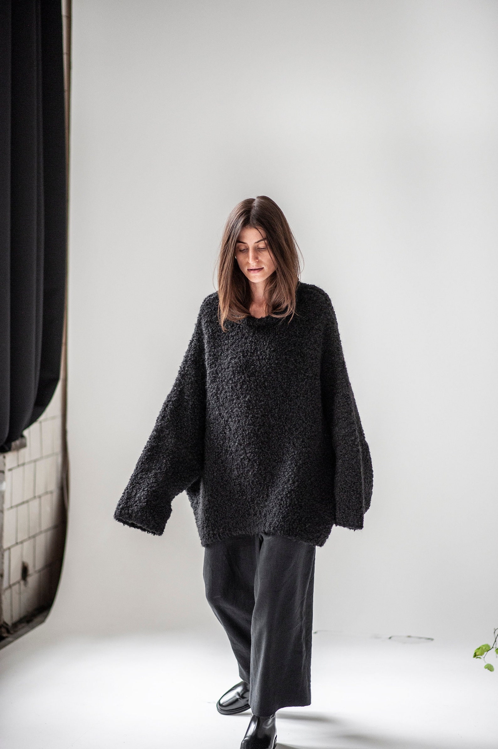 Oversized Sweater Balloon Sweater Oversized Jumper Chunky - Etsy