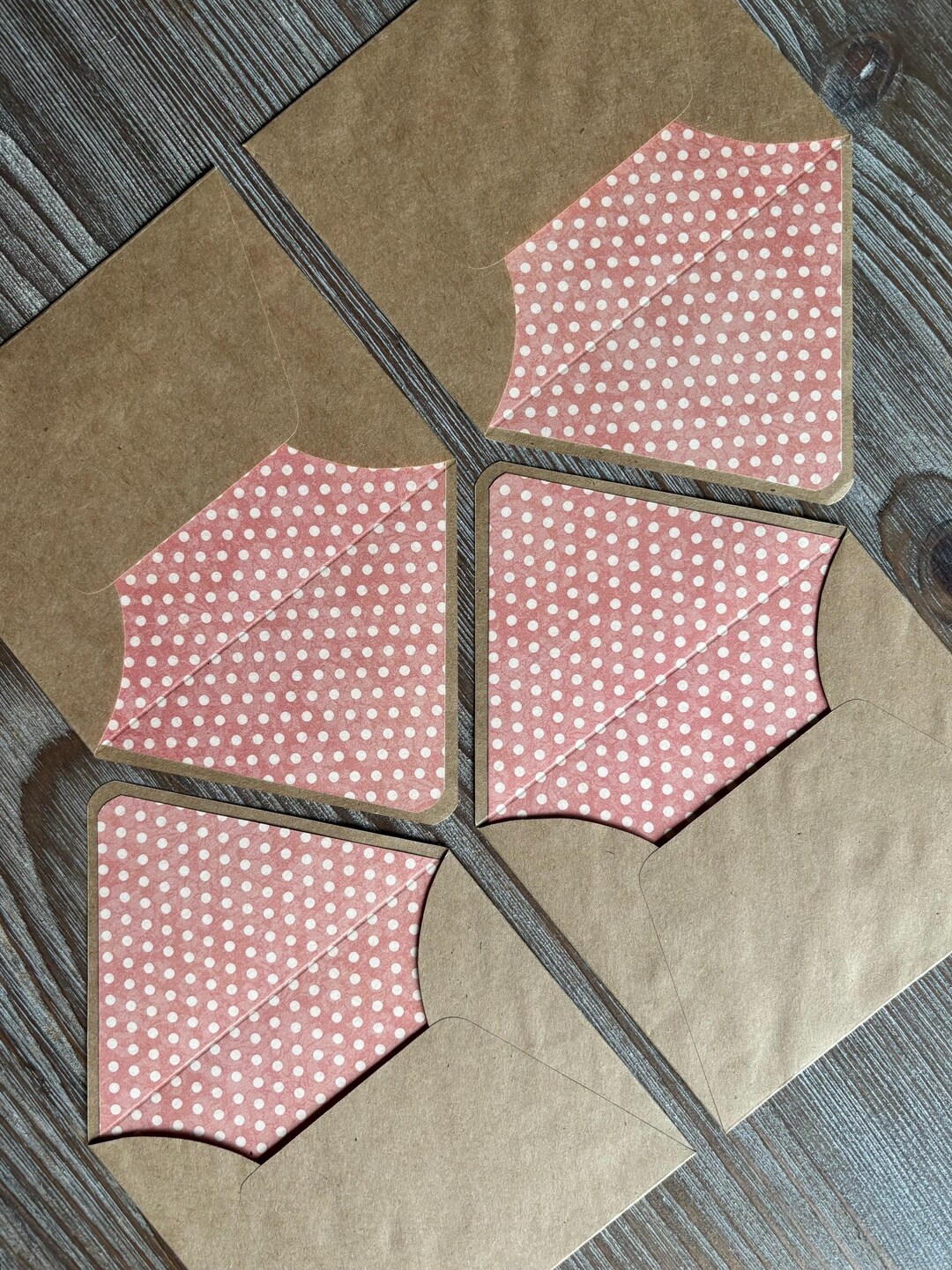 Letter Writing Set: 2 Lined Envelopes Cotton Paper, Writing Paper ...