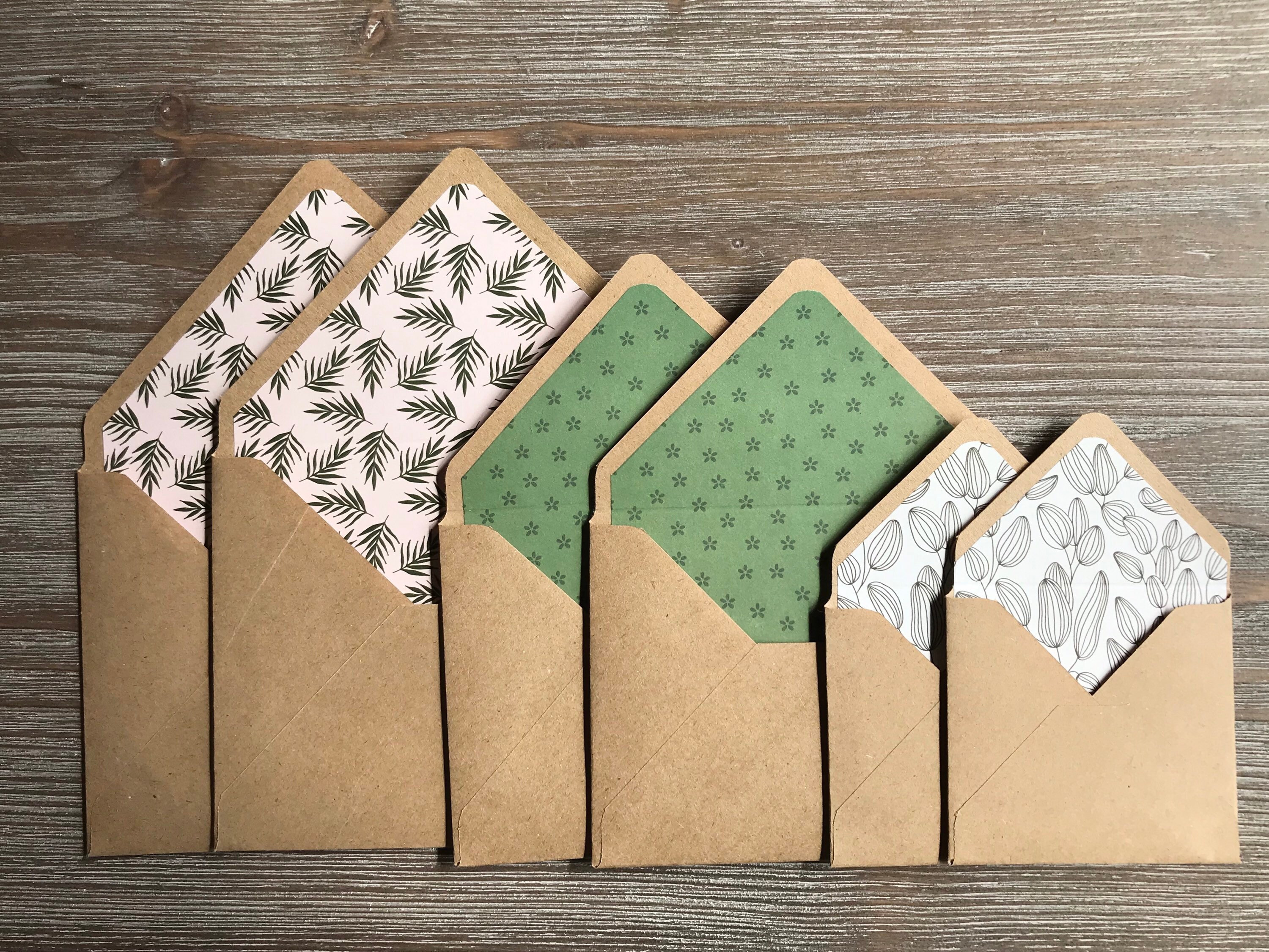 Letter writing set 6 envelopes of different size long distance gift ...