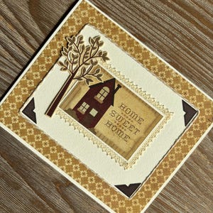 Home Sweet Home Card, Unique Greeting Card for Special Occasion, Family ...