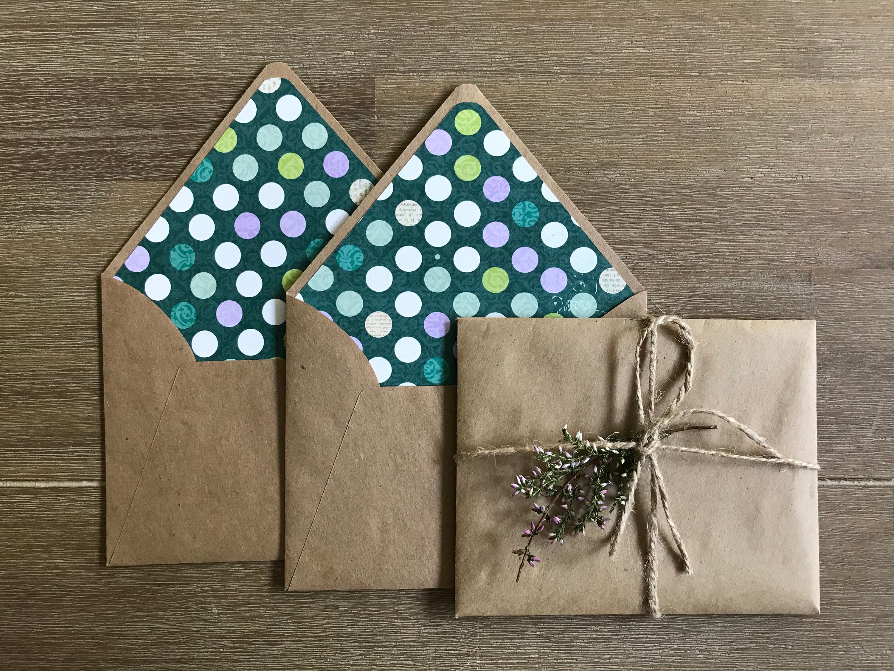 Letter writing set 6 envelopes of different size long distance gift ...