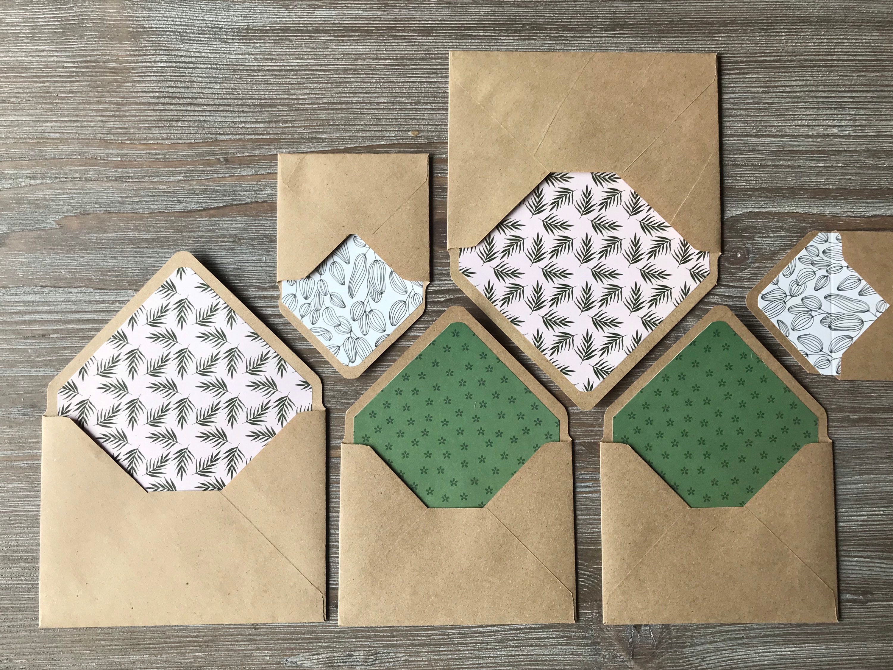 Letter writing set 6 envelopes of different size long distance gift ...
